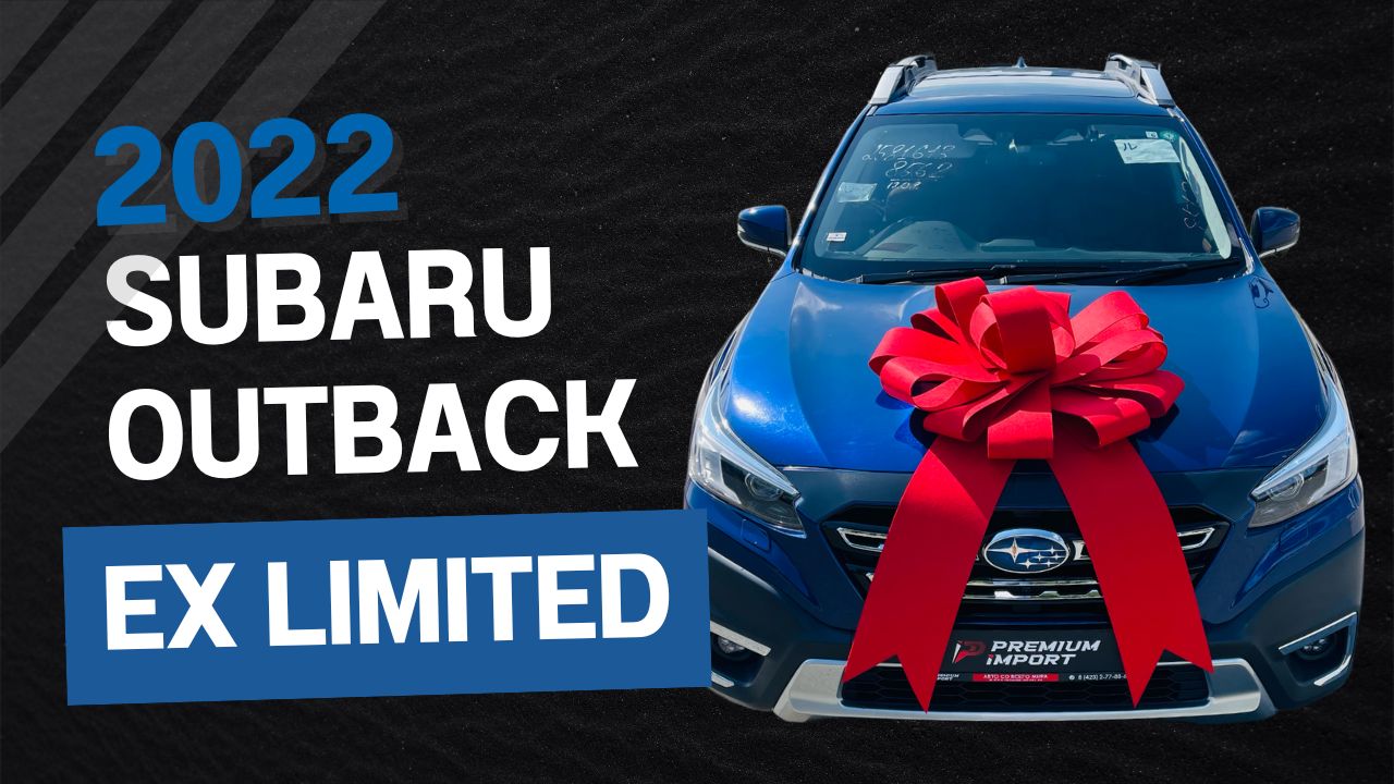 Кросс-универсал мечты: SUBARU LEGACY OUTBACK 2022. Полный фарш. 15 000 км. Аукционная оценка 4.5