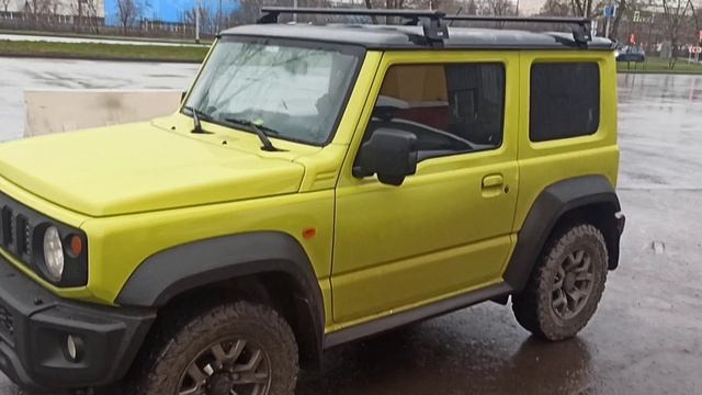 Багажник и Крепежи для лестниц на поперечины в "Т" паз ERKUL на Suzuki Jimny IV