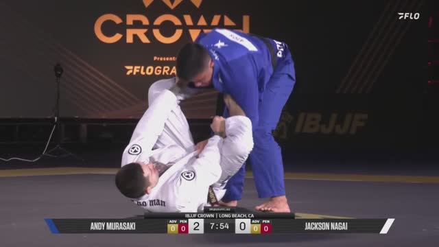 FIN Andy Murasaki vs  Jackson Nagai - Middleweight IBJJF  Crown 2025