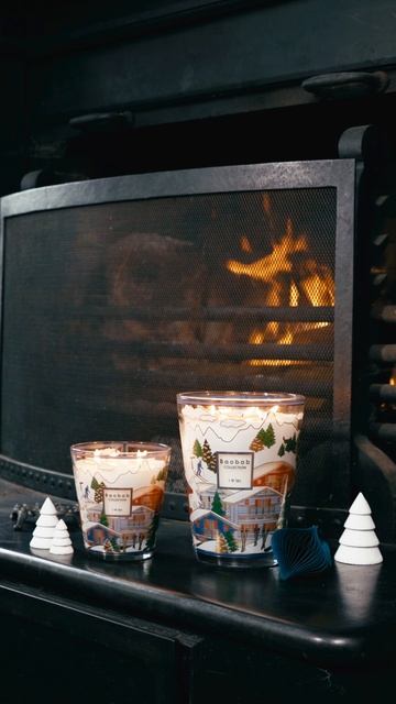 Ароматические свечи I LOVE SKI от Baobab Collection