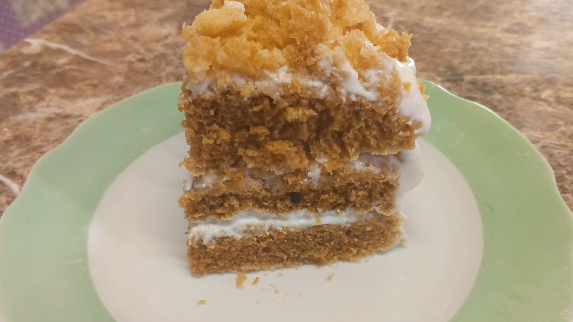 Нежнейший медовик за полчаса.