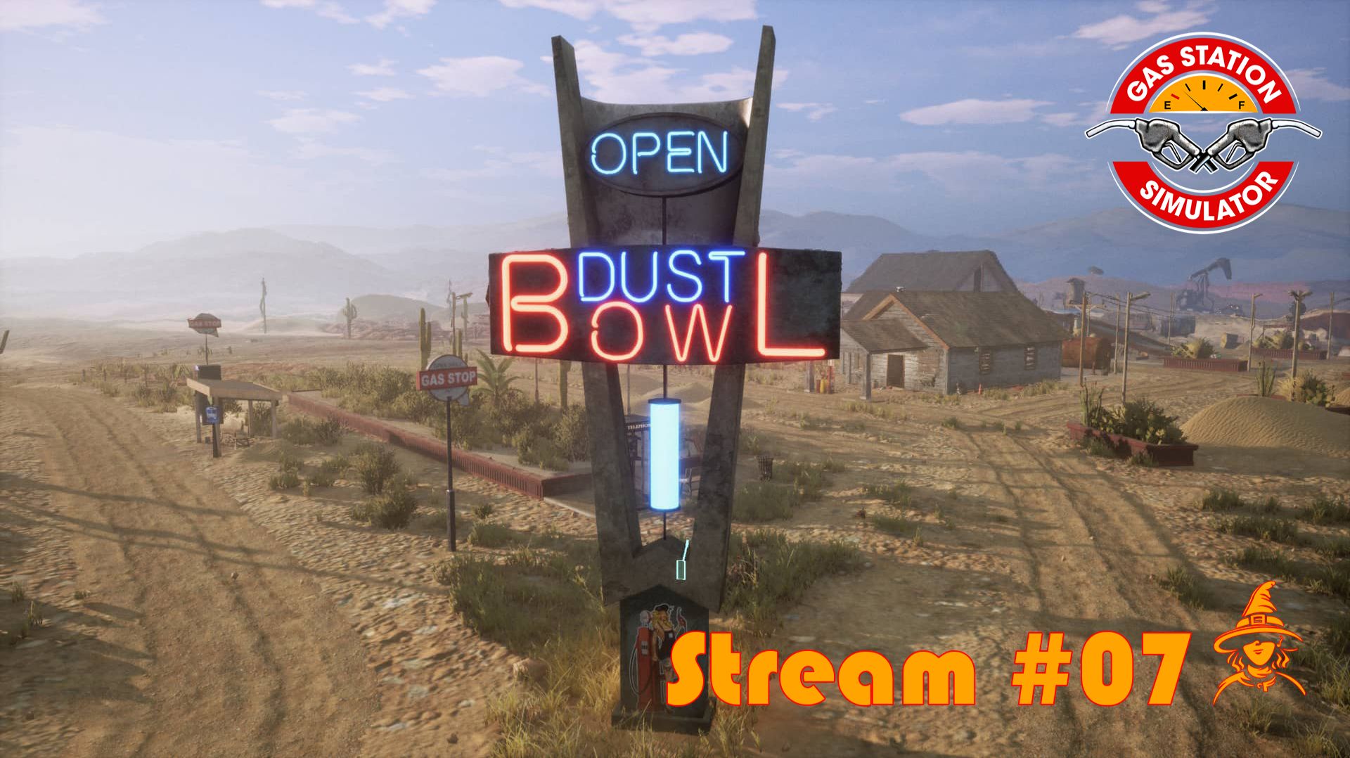 Работа на свалке | Марафон по #DLC | #GasStationSimulator (#07)