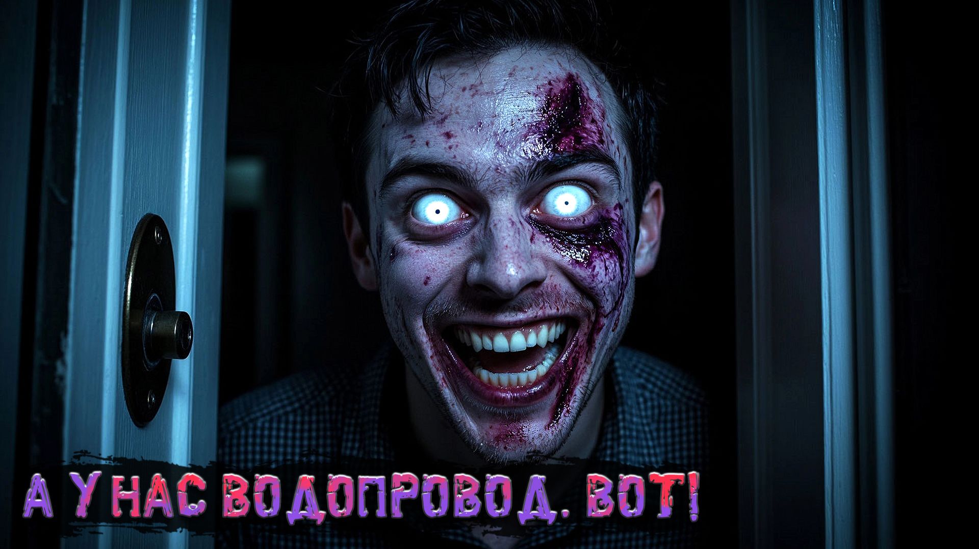 Паника перед смертью! "А у нас водопровод  Вот!" † Страшные истории † ужасы.