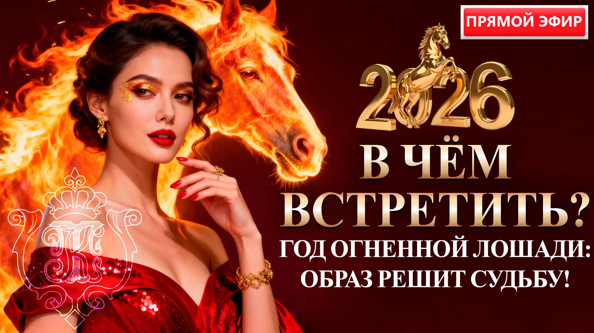В ЧЁМ ВСТРЕЧАТЬ 2026: код Года Огненной Лошади от Карины Таро