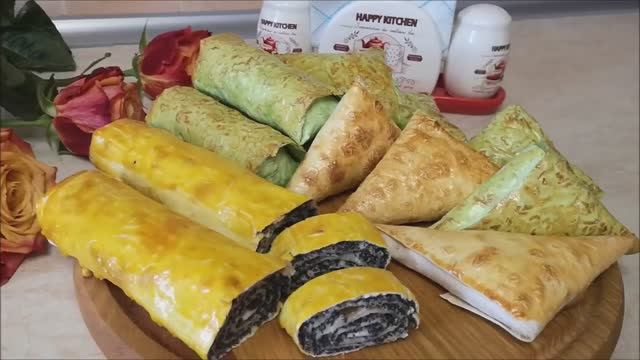 Закуски с собой|Закуски из лаваша рецепты|Лучшие рецепты|Сладкая и несладкие начинки
