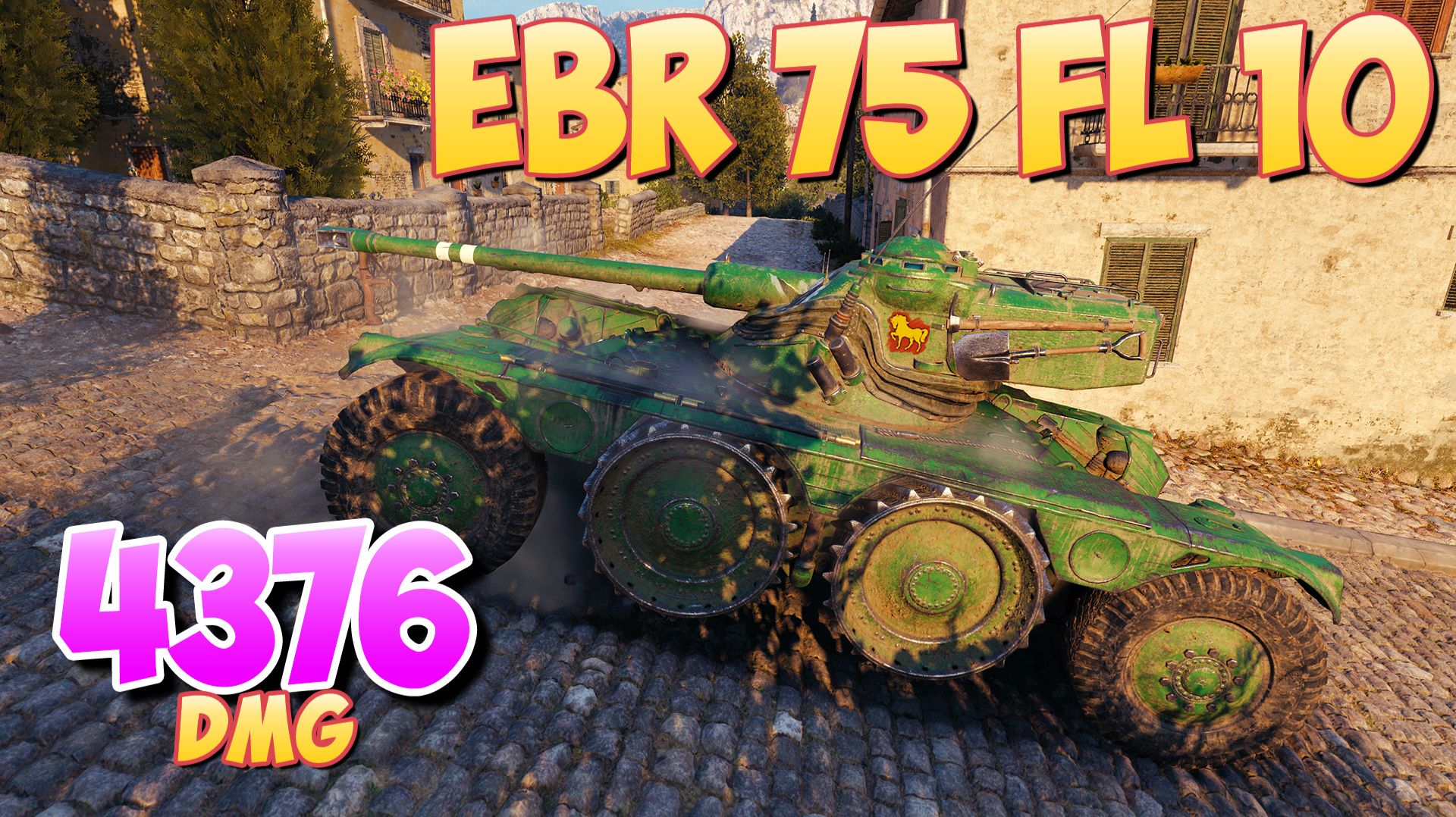 EBR 75 FL 10 - 8 Фрагов 4.3K Урона • Эпическая битва! • Мир Танков