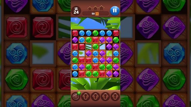 Планета Самоцветов 29 и 30 уровень три в ряд