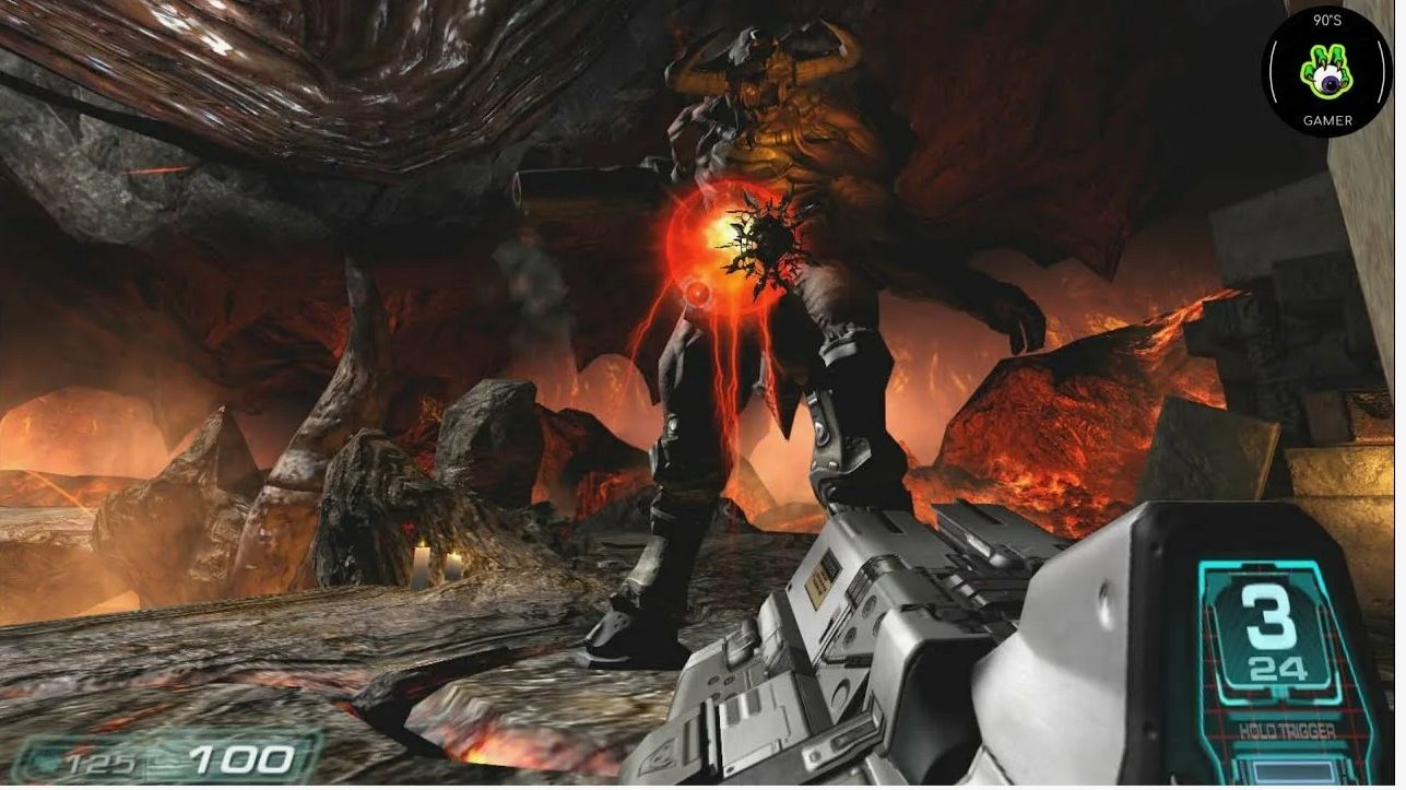 DOOM-3 Адский портал. Финальный Босс!