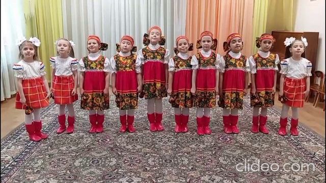 "Ах, мамочка моя", Исполняют: Девочки ДС № 458, 6 лет