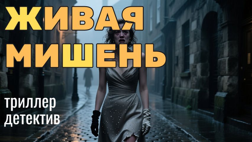 Аудиокнига "ЖИВАЯ МИШЕНЬ" (триллер, детектив)
