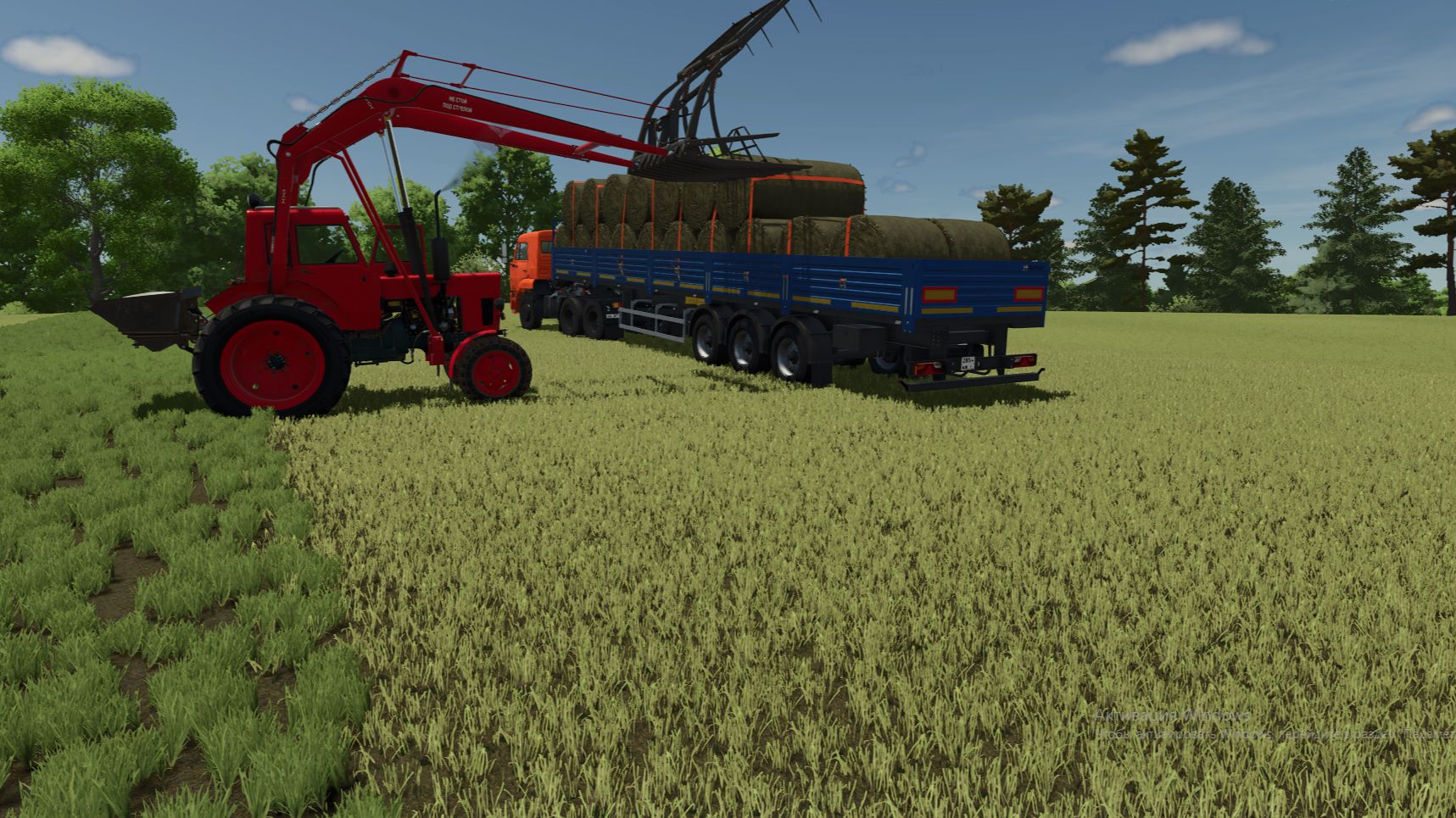 FS 25 Журавлёво ч 24 Уборка сена  МТЗ 80 стогомёт; мТз 2022; МТЗ 82 и КамАЗ 54112