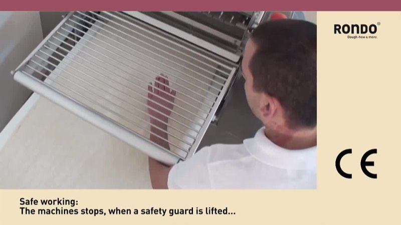 Электронная тестораскаточная машина RONDO Rondostar 4000 — оборудование для всех видов теста