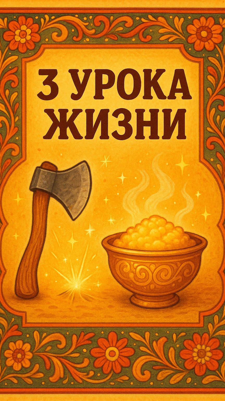 3 урока смекалки из сказки «Каша из топора»: мотивация для жизни
