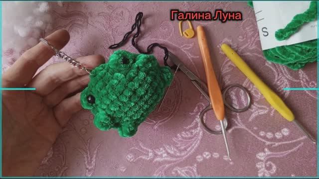 Жаба крючком//вяжем вместе//ЭТУ пряжу не рекомендую 🚫❗️