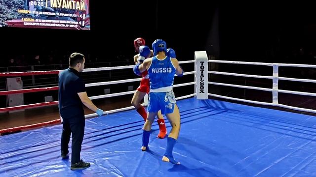 Копыстко Михаил+Ёкубов Фарид-Тайский бокс-Финал-Область-Сахалин-4 ноября 2025