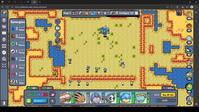 Pokemon Auto Chess. Играю и делюсь своим опытом новичка.