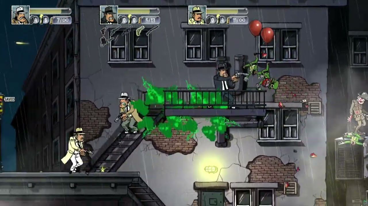 [PC] [4] Guns, Gore & Cannoli Co-oP - Аллеи