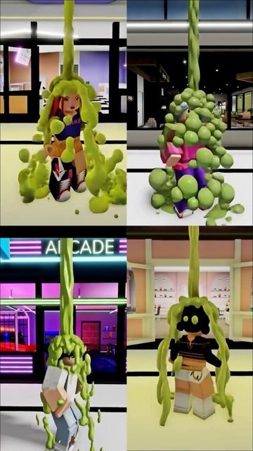 Rumi drops paint in Roblox Brookhaven  #shortsfeed #roblox #grow #memes #funny