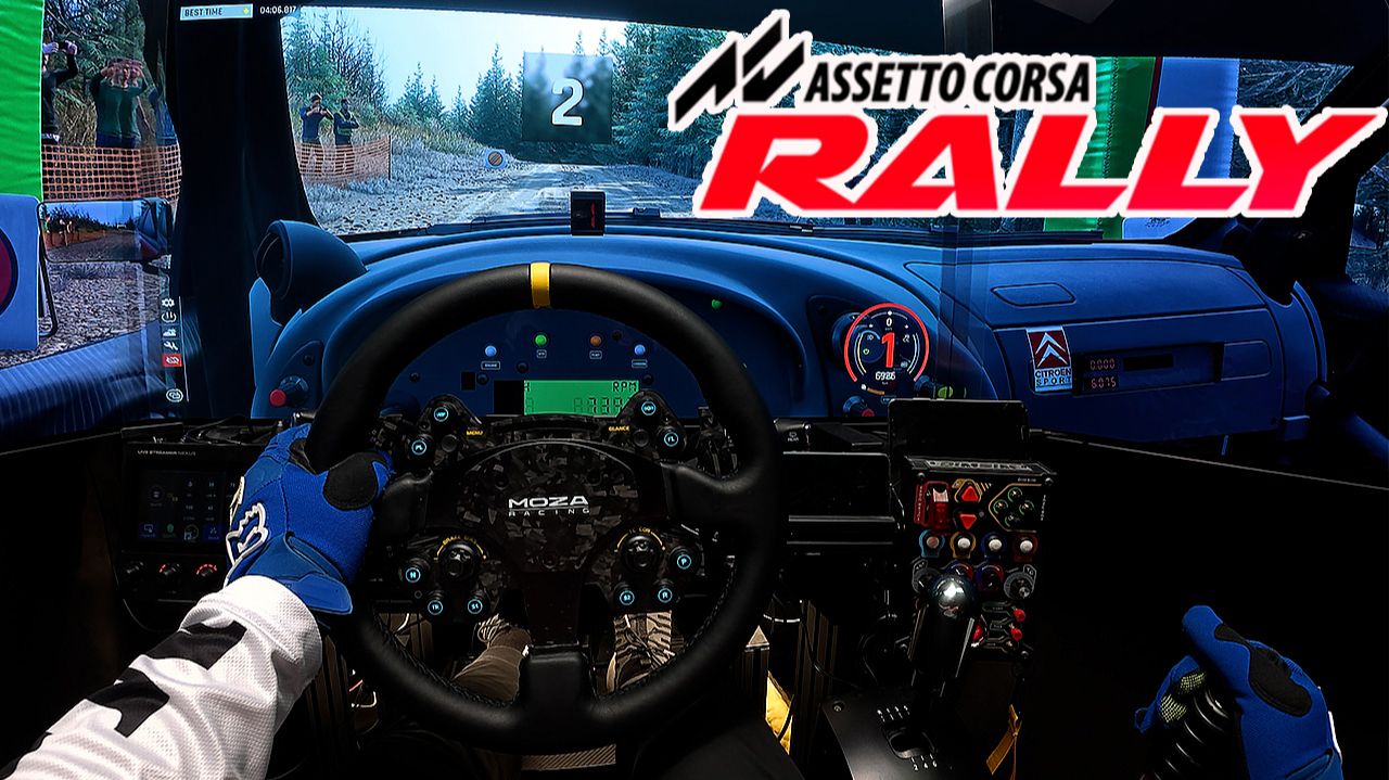 Assetto Corsa Rally – Реалистичный Кокпит-Геймплей | Новая Машина и Трасса!