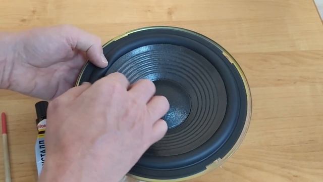 ЗАМЕНА ПОДВЕСА НЧ ДИНАМИКА VICTOR SP-E77