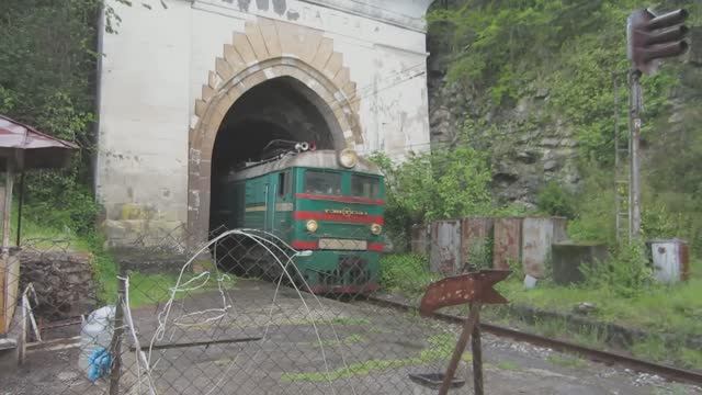 Абхазия. Перегон Гагра - Цандрыпш. Платформа Аббаата.