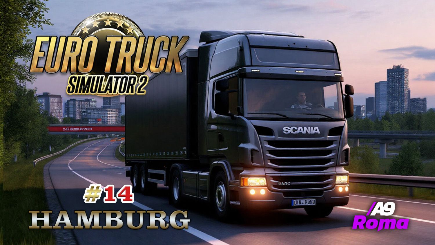 Осло - Уппсала - Euro Truck Simulator 2 🚚 Дальнобойщики Truckers MP #eurotrucksimulator2