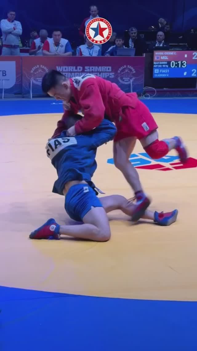 Боковая подножка на пятке от Владимира Гладких на Чемпионате Мира 2025