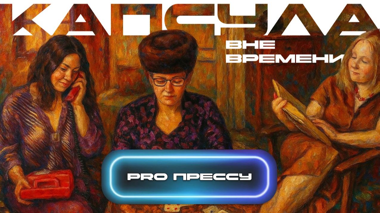 Капсула вне времени. PRO прессу.