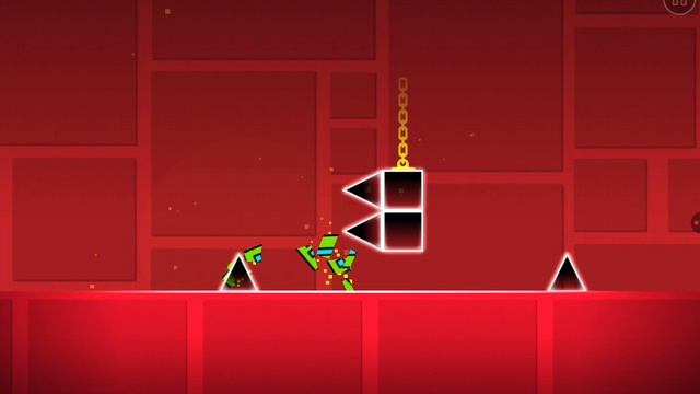 Geometry Dash Lite: проходим средние и тяжёлые уровни.