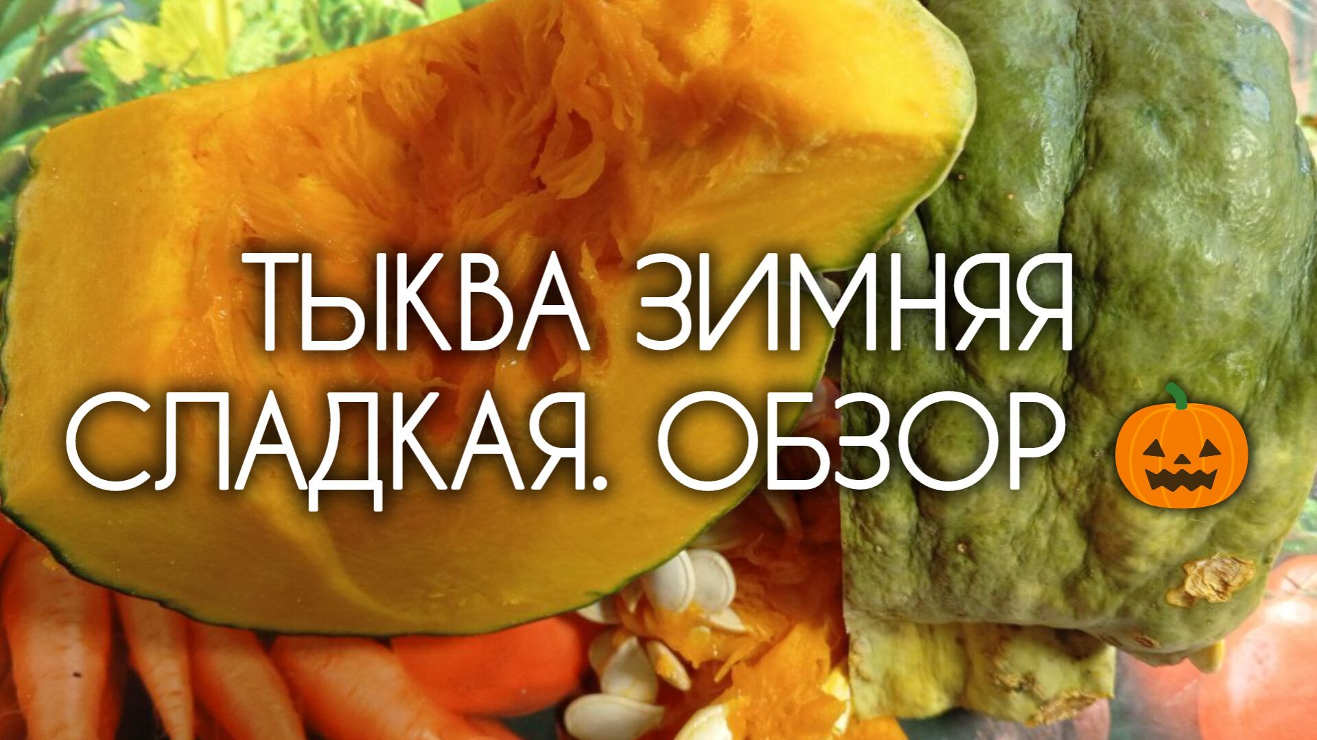 ТЫКВА ЗИМНЯЯ СЛАДКАЯ 🎃 Обзор. Вкусовые характеристики