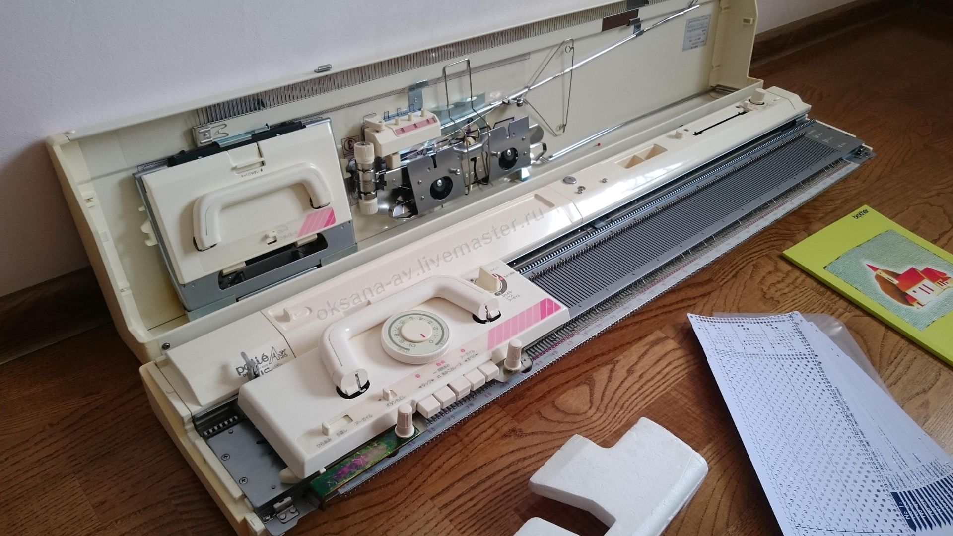 Вязальная машина Brother KH-892 (№1021298) / KR-840 (№2278260)