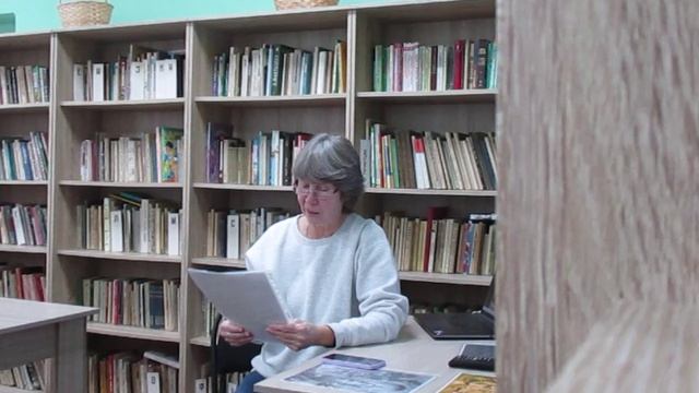 Заседание литературного клуба деревни Каменка