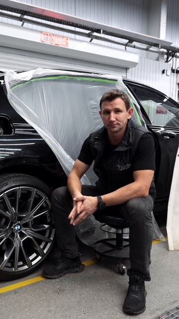 Кузовной ремонт и покраска BMW 7
