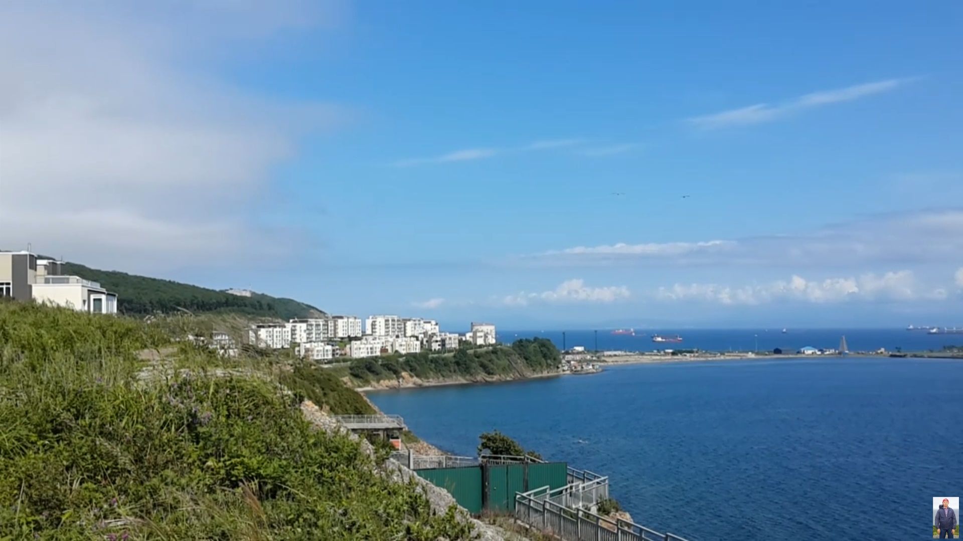 Владивосток мкр. Патрокл Знакомимся с улицей Басаргина вплоть до обзорной площадки по её окончании