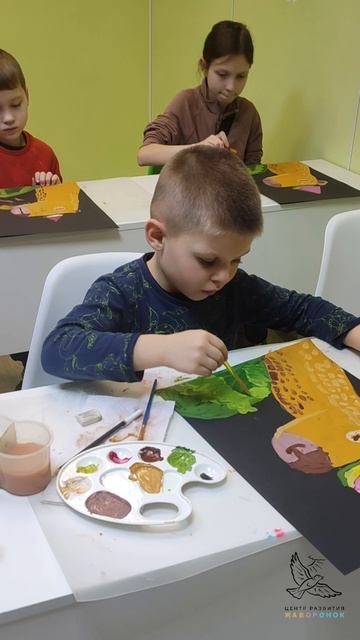 Кружок Рисования - капибара с арбузом