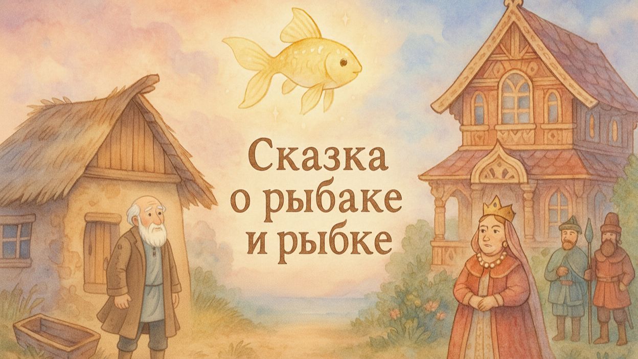 Сказка  "О рыбаке и рыбке"