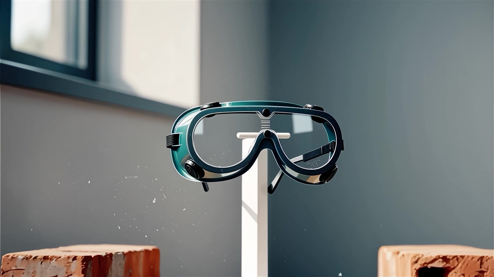 #19. Василий Авоськин проверяет свойства защитных очков