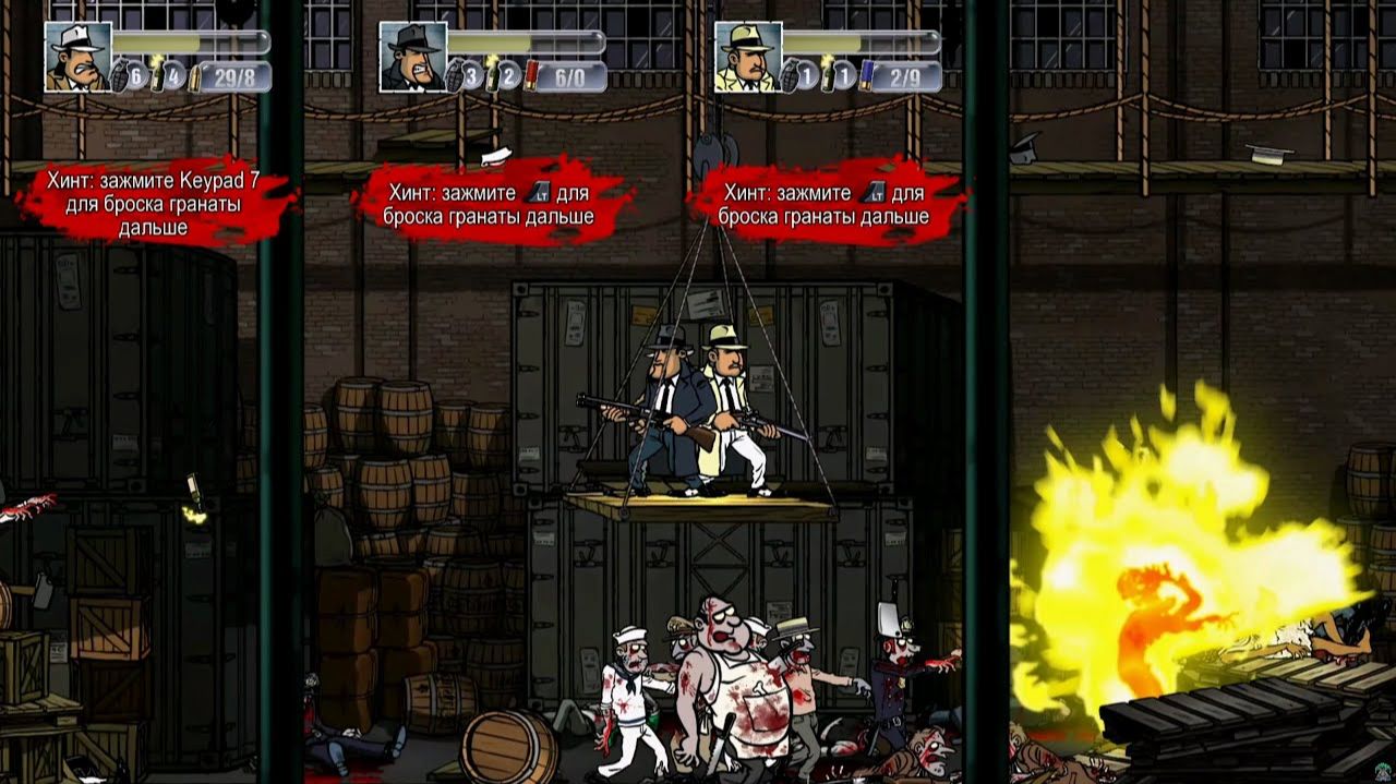 [PC] [3] Guns, Gore & Cannoli Co-oP - Окраина города