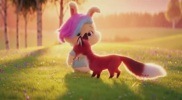 Мультик мультфильм про пушистика и лису 39