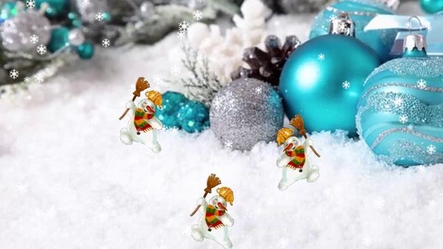 ФУТАЖ-  НОВЫЙ ГОД ПРИХОДИТ