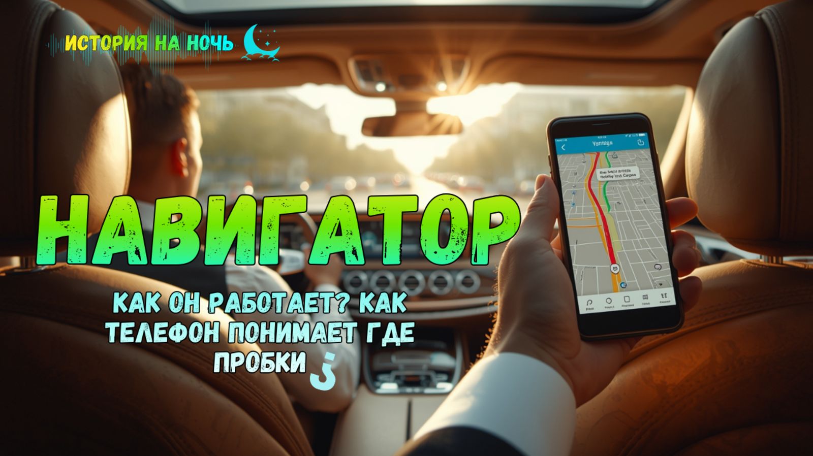 Лекция для сна : Как работает Навигатор? Как телефон понимает где пробки?