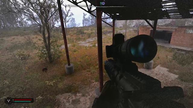 сталкер 2 колхоз полесье тайник как залесть на комбайн