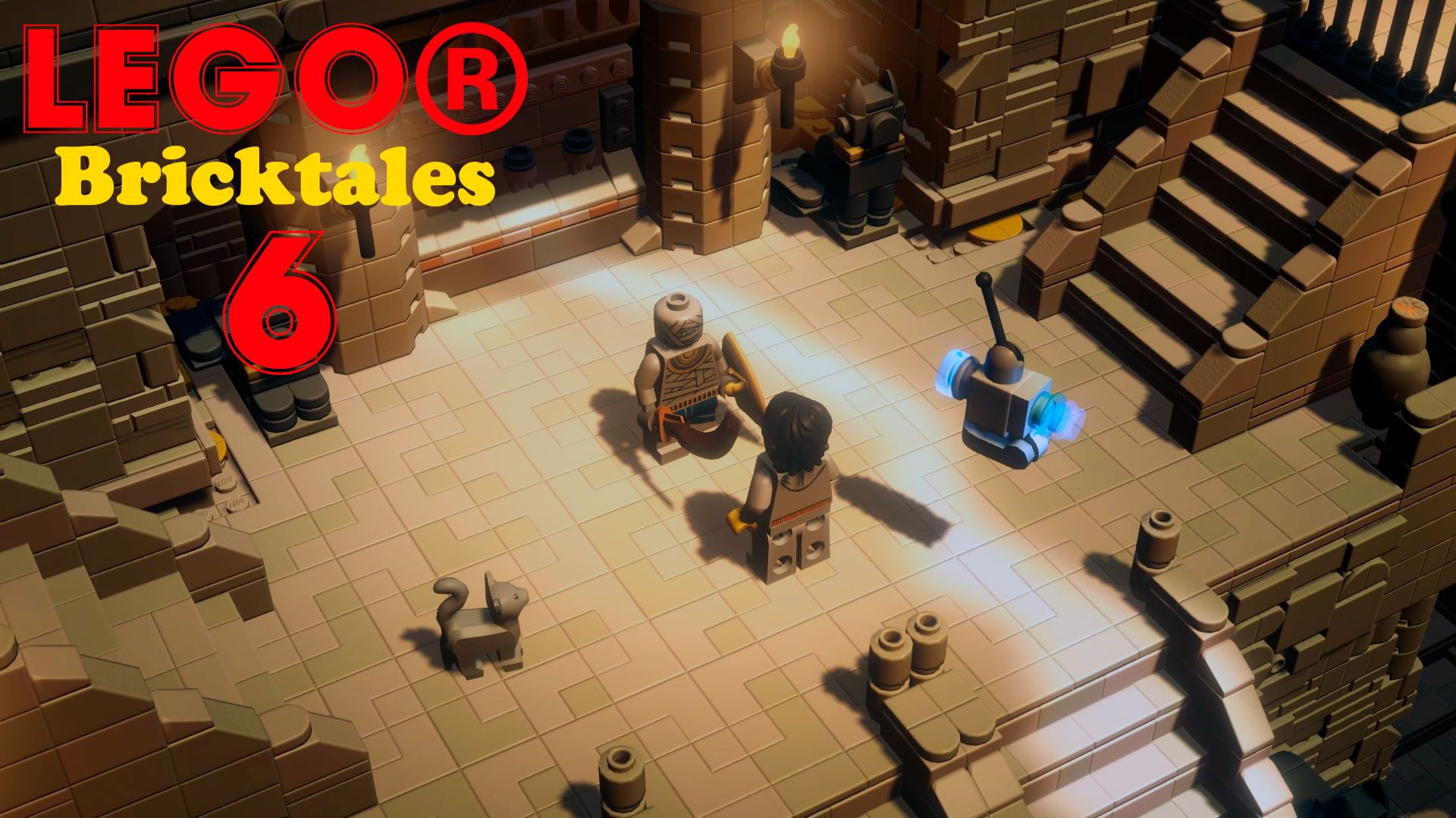 LEGO® Bricktales № 6 (ИСПЫТАНИЕ ПИРАМИДЫ)