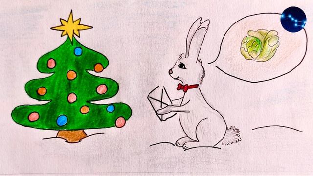 Зайкино письмо / Татьяна Петухова / Новогодний стих ДЕТЯМ