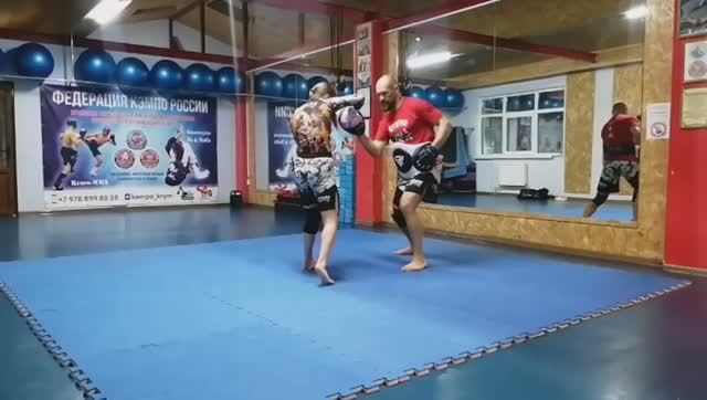 Люба "Кэмпо машина" девушка-боец