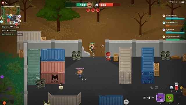 Super Animal Royale командный бой