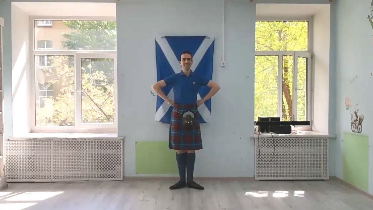 Shady Glen Jig: сольный шотландский танец