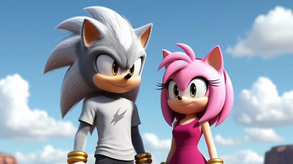 Тандер и Эми в Красных Холмах.