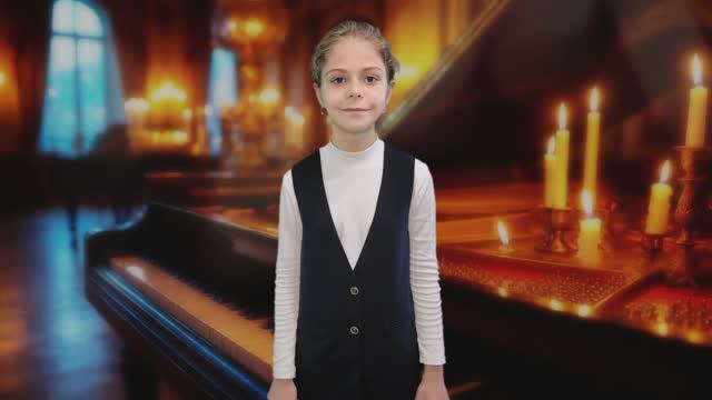 Алиса Короткова - Два сердечка (хромакей)