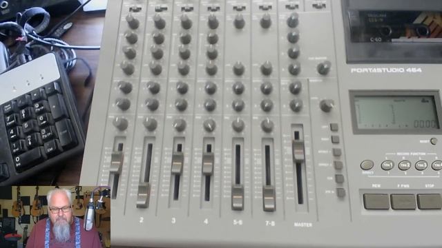 Recording The Drums on the TASCAM 464 fsc25 (1080p)
